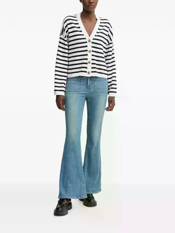 Marc O'polo Striped Button-front Cardigan