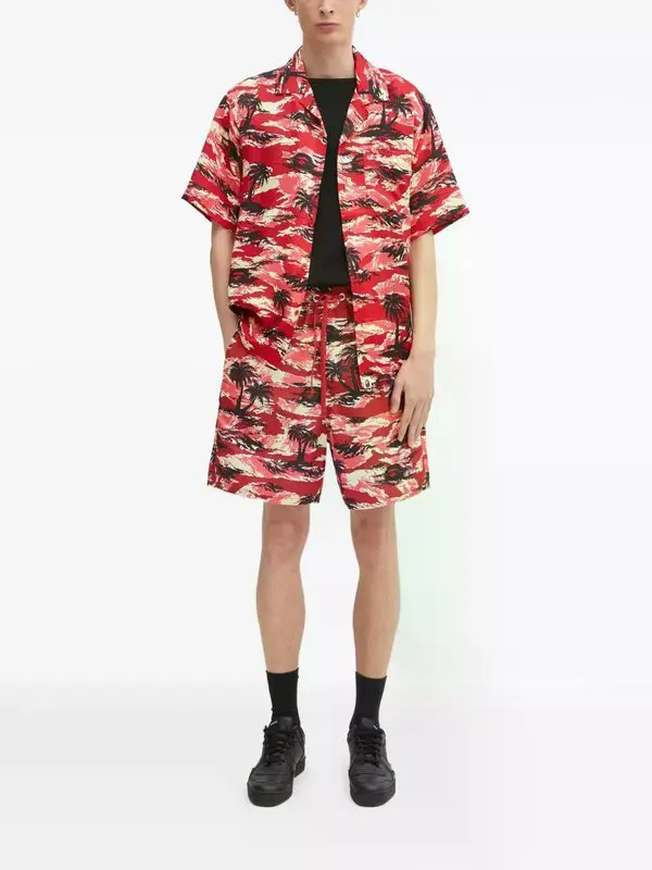 A BATHING APE Palm-print Pocket Shirt