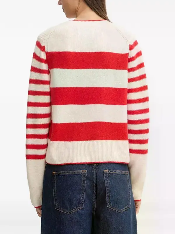 Marc O'polo Striped Crew-neck Sweater