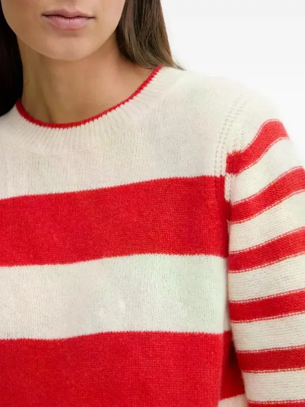 Marc O'polo Striped Crew-neck Sweater