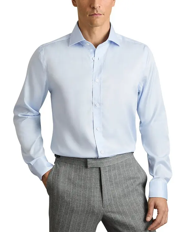 REISS Stretch Cutaway Collar Shirt