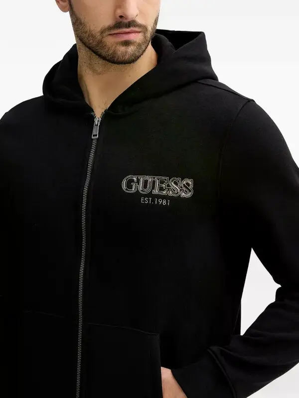 Guess Zip Hooded Sweatshirt