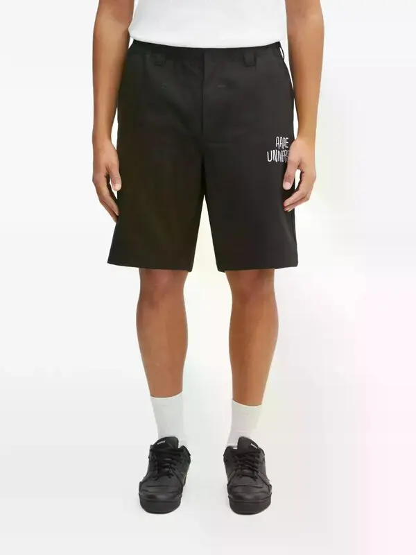 AAPE BY *A BATHING APE Embroidered Logo Shorts