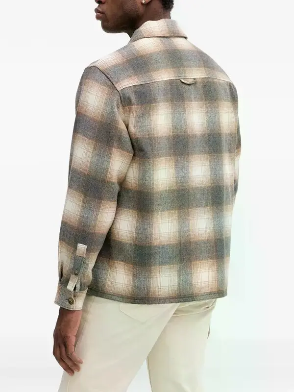 Guess Checked Chest-pocket Shirt