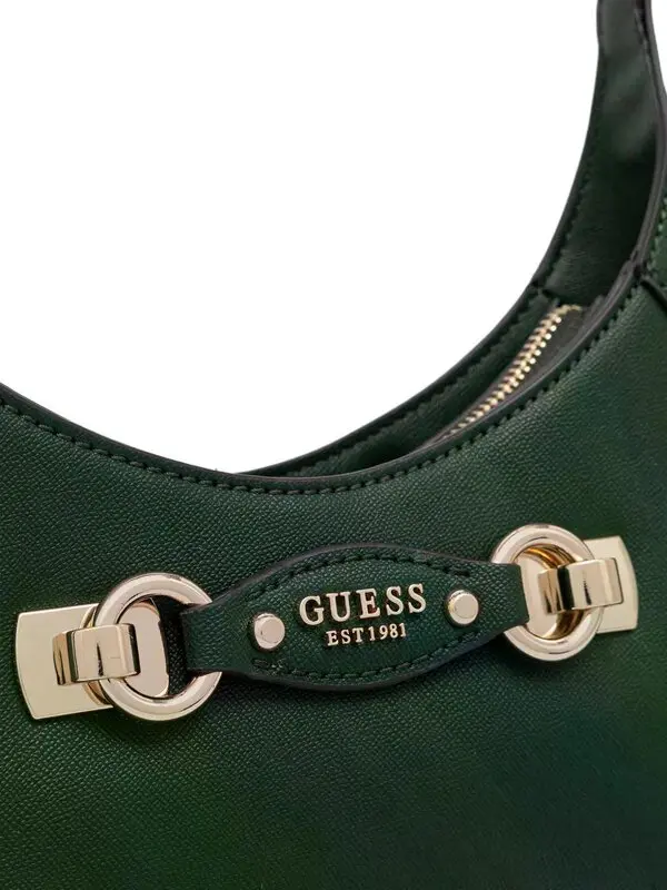 Guess Metal Trim Shoulder Bag