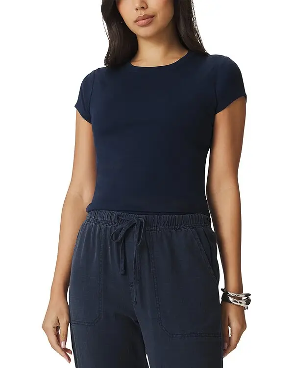 Splendid Josie Crewneck Tee - Navy