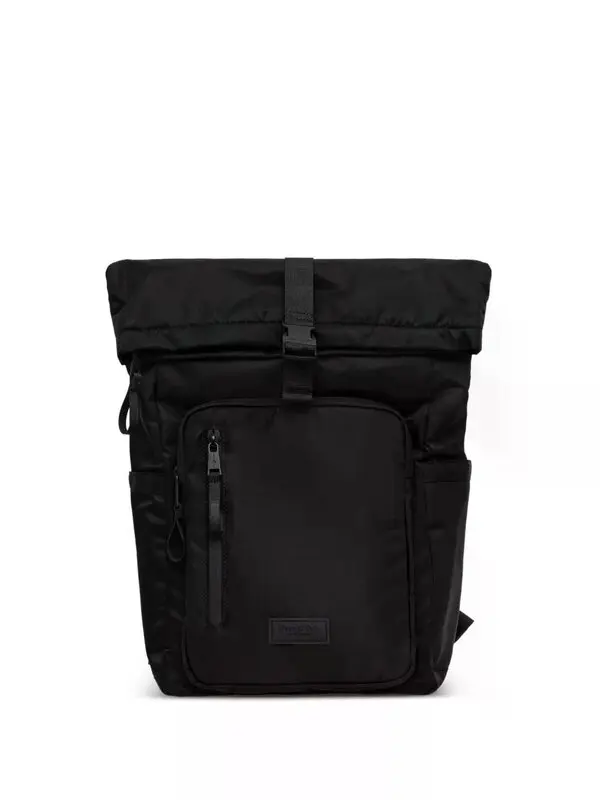 Marc O'polo Buckle Rolltop Backpack - Black