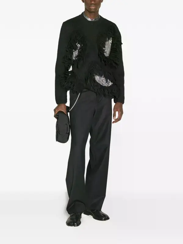 Comme Des Garçons Fringed Sweater