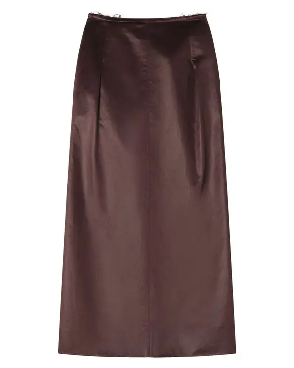 LANVIN Straight Skirt - Mocha