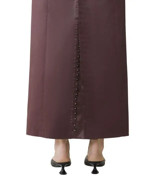 LANVIN Straight Skirt - Mocha