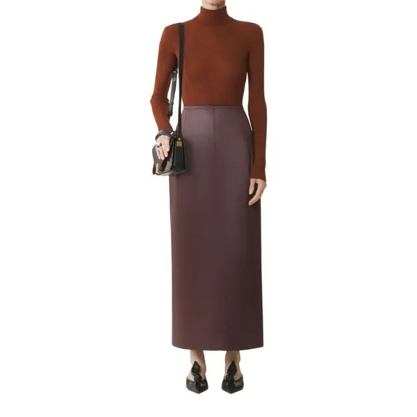 LANVIN Straight Skirt - Mocha