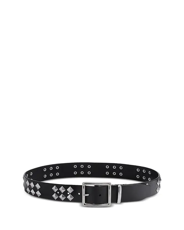 FRAME The Studded Belt - Black