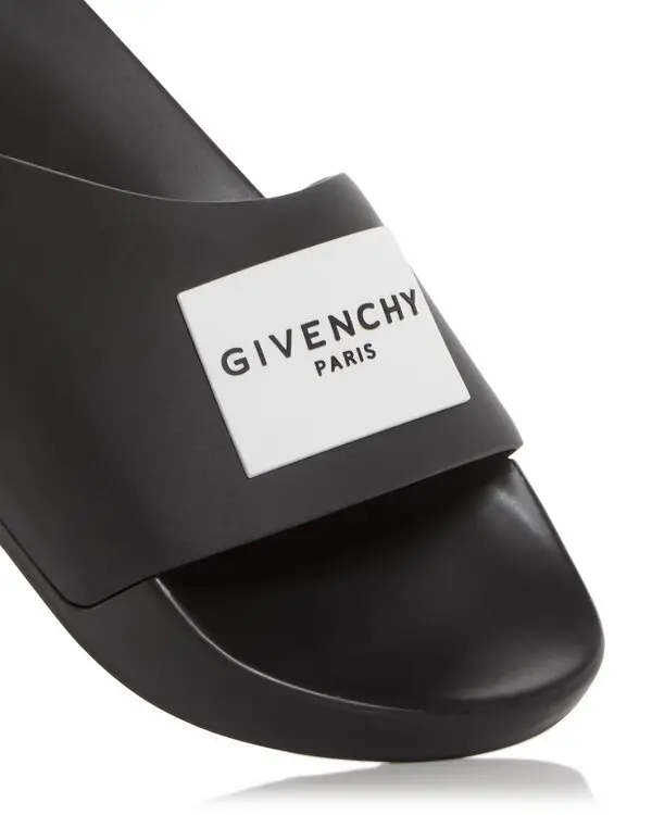 Givenchy Slide Sandals - Black