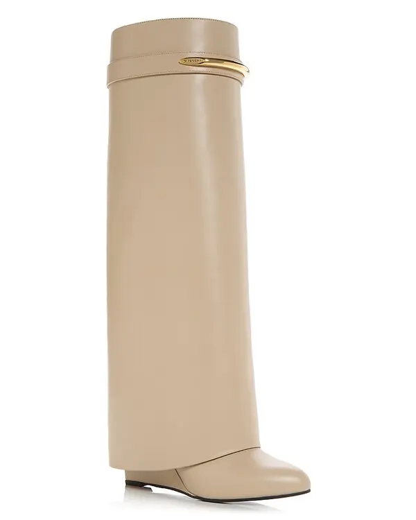 Givenchy Shark Tall Boots - Beige