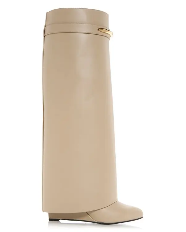 Givenchy Shark Tall Boots - Beige