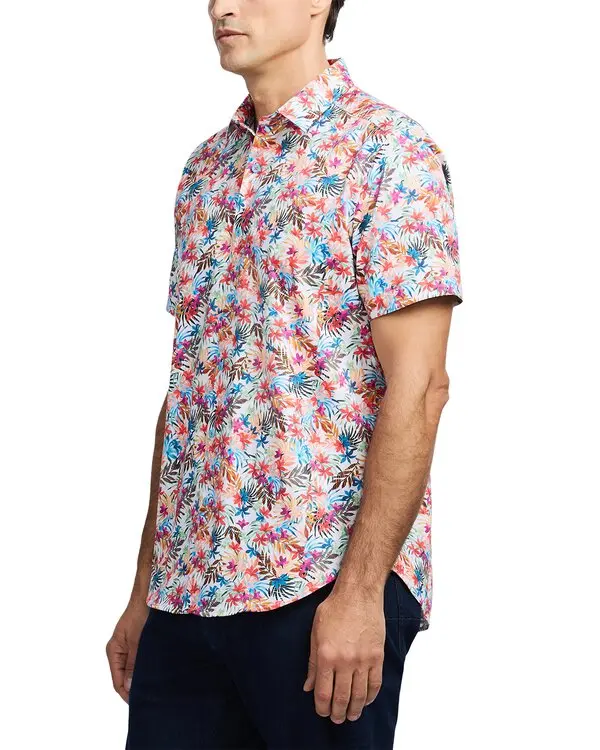 Robert Graham Floral Short Sleeve Woven Shirt