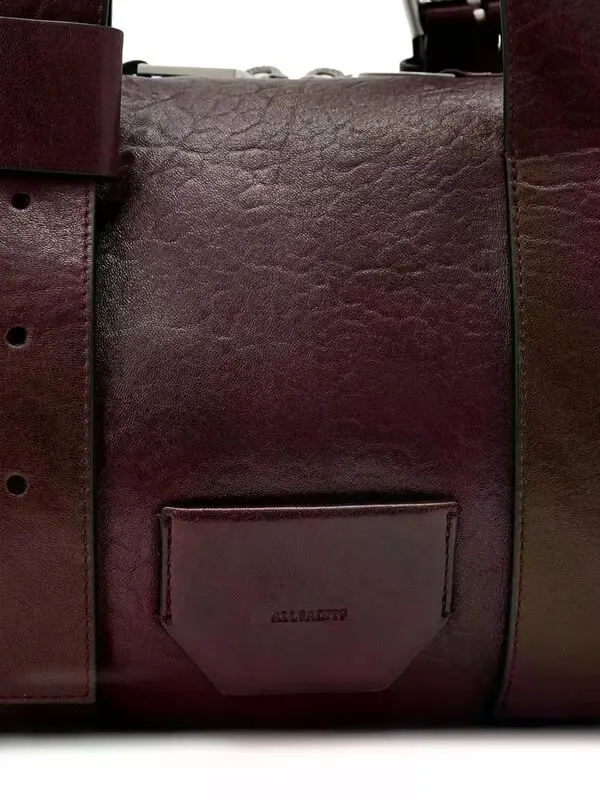 ALLSAINTS Ares Leather Shoulder Bag - Red