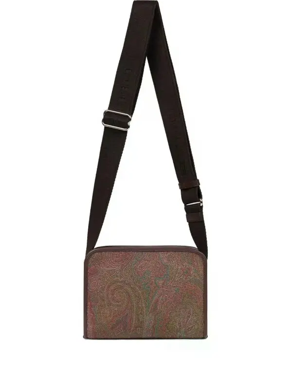 Etro Arnica Paisley Messenger Bag - Brown