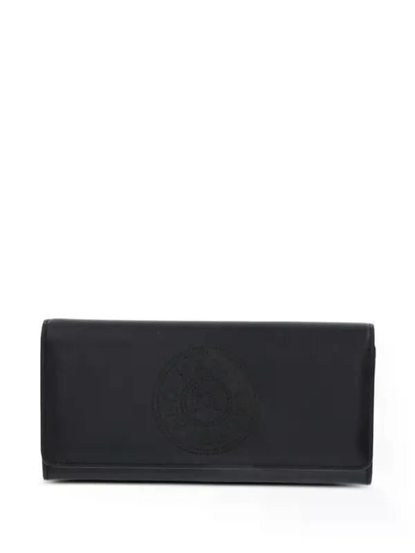 Karl Lagerfeld Embossed-logo Wallet - Black