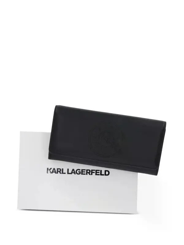 Karl Lagerfeld Embossed-logo Wallet