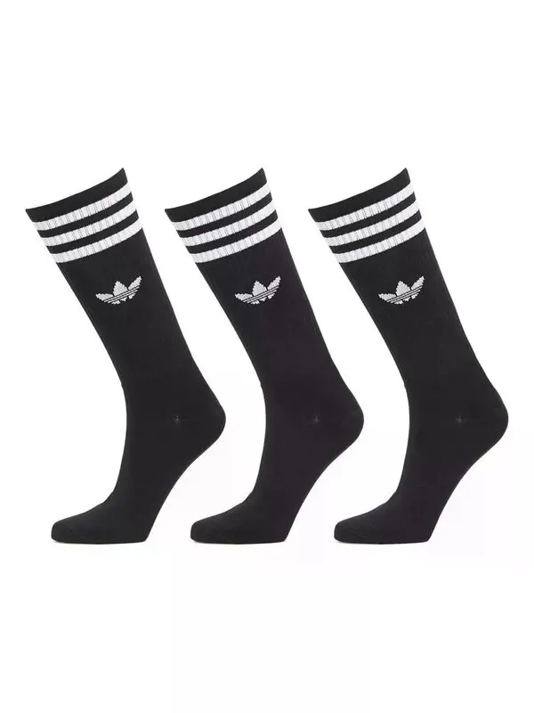 Adidas High Crew Socks - Black