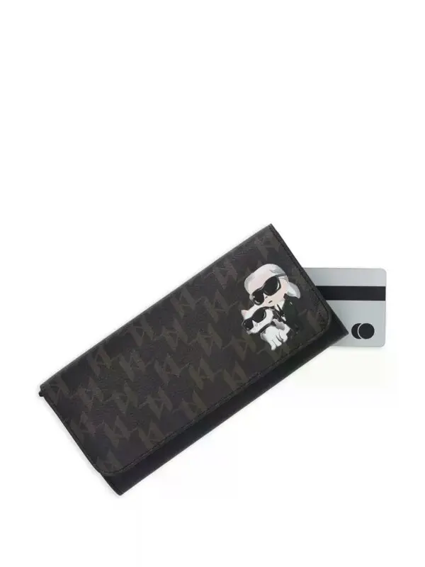 Karl Lagerfeld Ikon Monogram Wallet