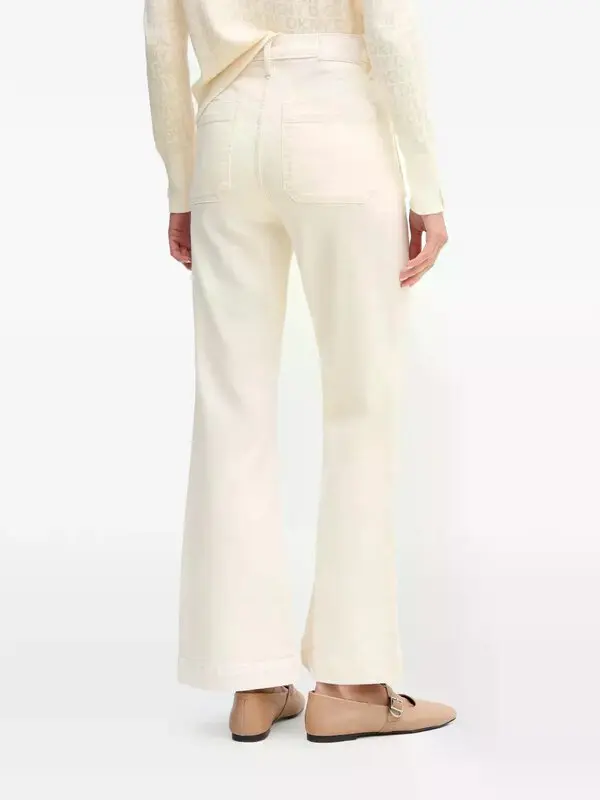 Dkny Flared Jeans - Neutrals