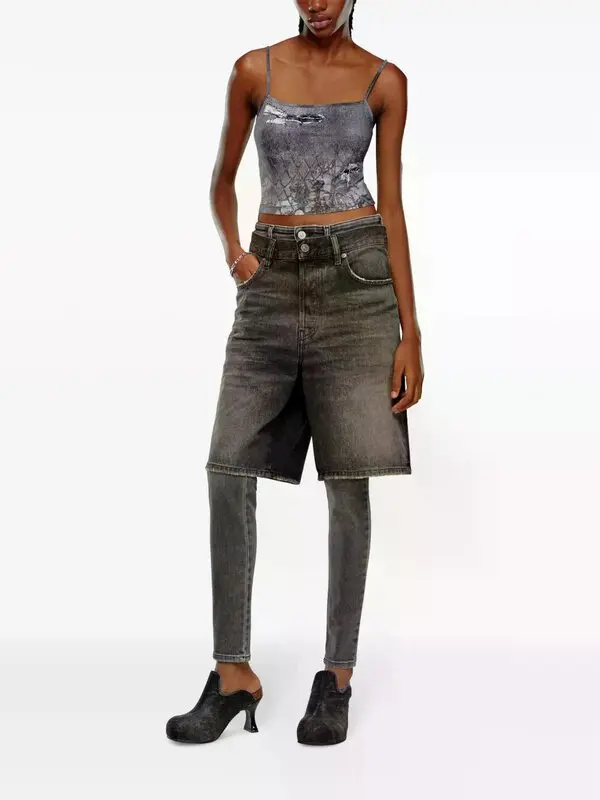 DIESEL® T-halsy Cropped Top