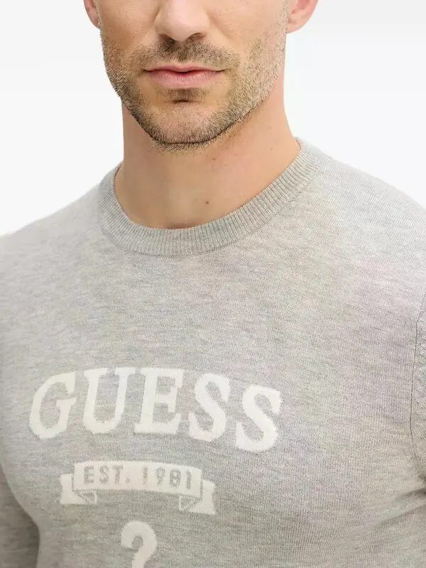 Guess Logo Crew-neck Sweater