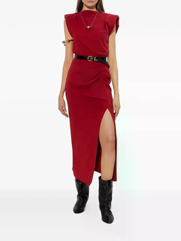 Isabel Marant Étoile Nadela Gathered Maxi Dress