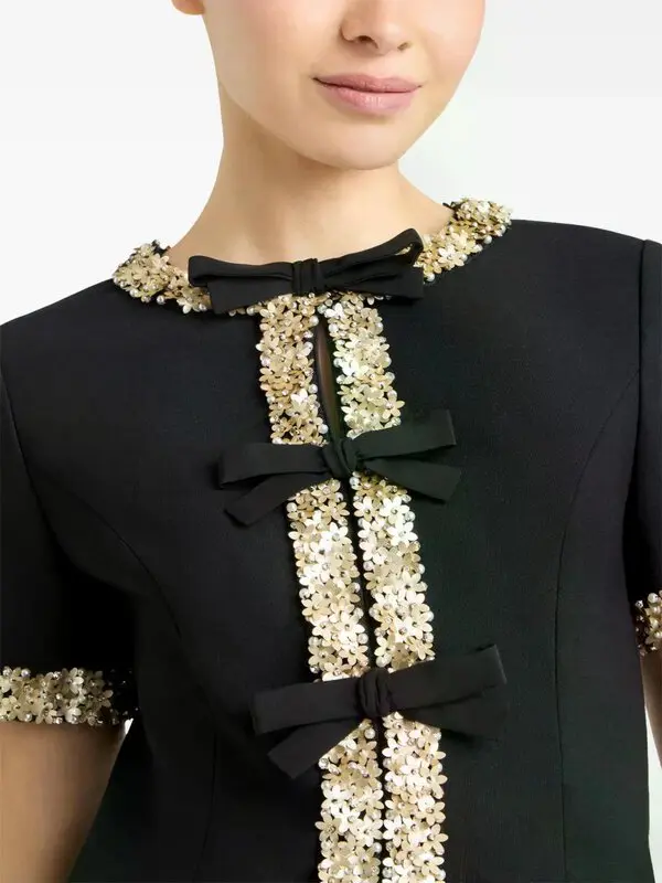 Cinq À Sept Maelle Embellished Mini Dress