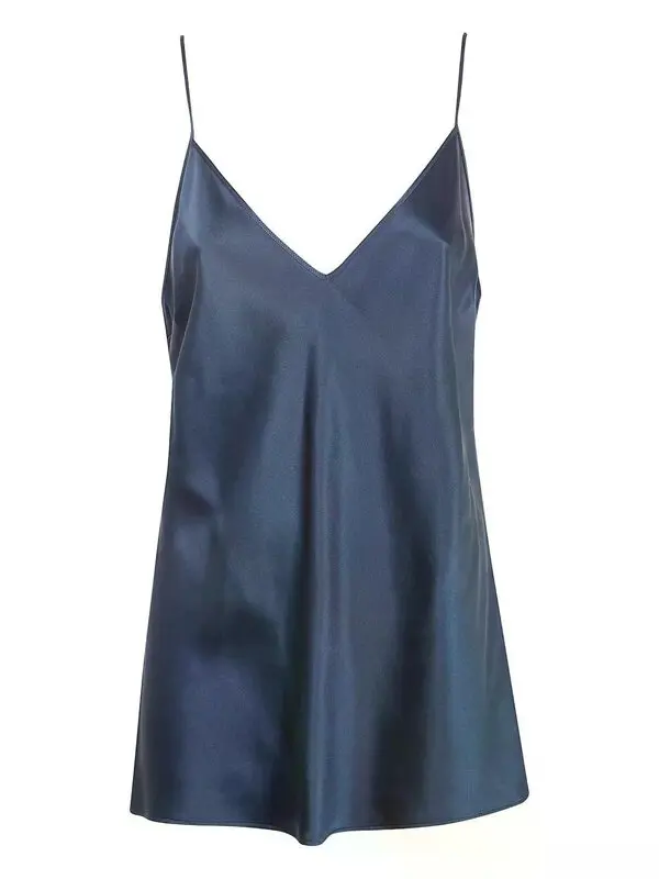 JOSEPH Clea Silk Top - Blue