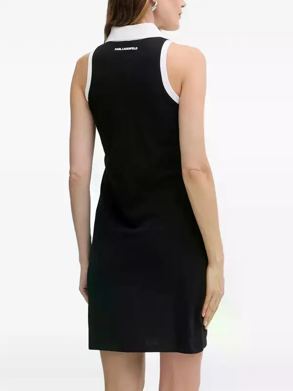 Karl Lagerfeld Collared Mini Dress