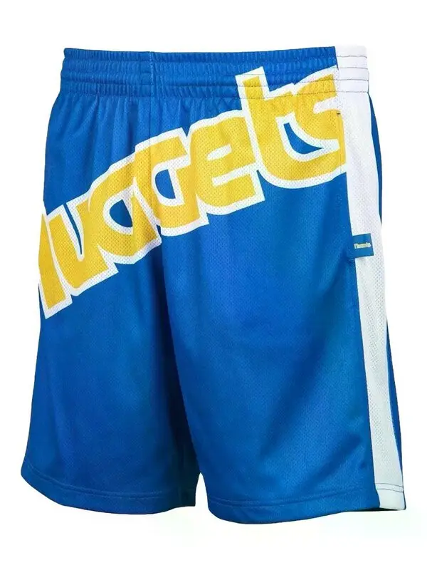 Mitchell & Ness Nba Nuggets Fashion Shorts - Blue