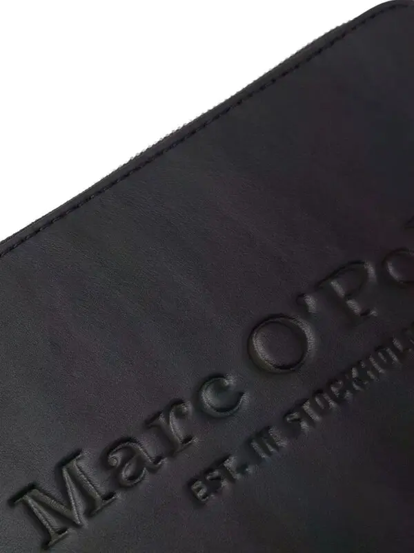 Marc O'polo Embossed-logo Zip Bag