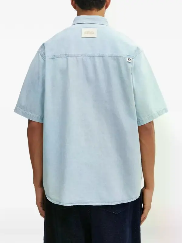 AAPE BY *A BATHING APE Now Buttoned Patch Shirt