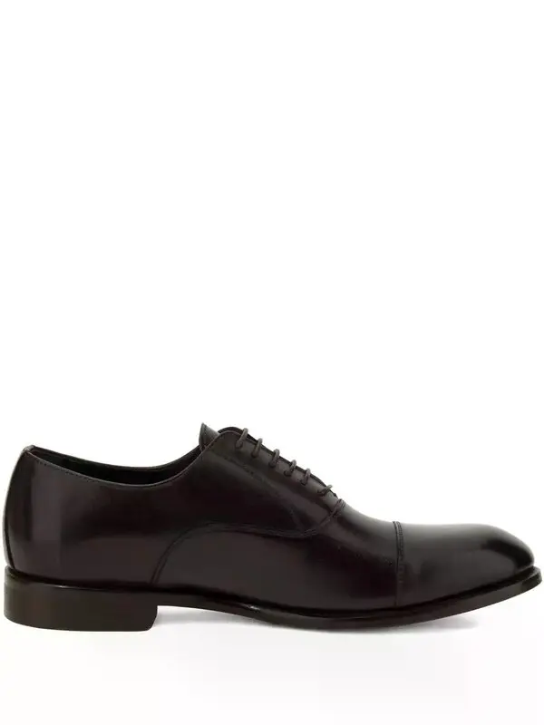Boggi Milano Leather Oxford Shoes