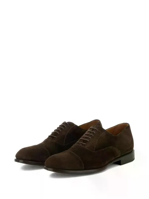 Boggi Milano Suede Oxford Shoes