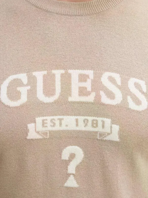 Guess Logo Knitted Sweater