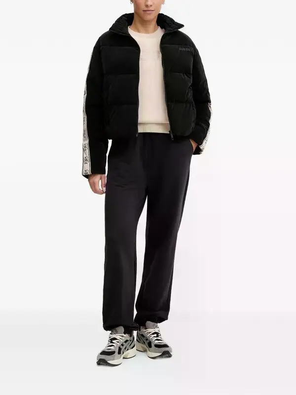 Guess Logo-tape Padded Jacket - Black