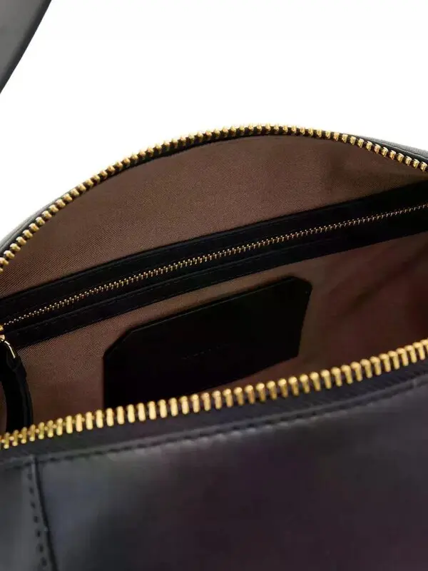 ALLSAINTS Vega Zip Shoulder Bag - Black