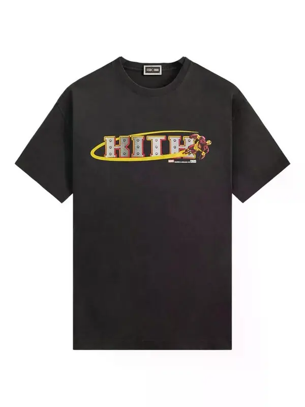 Kith X Marvel Vs. Capcom Heroes Vs. Street Fighter Vintage T-shirt - Grey