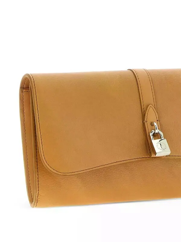 Stella McCartney Ryder Flap Shoulder Bag With Metal Lock - Neutrals