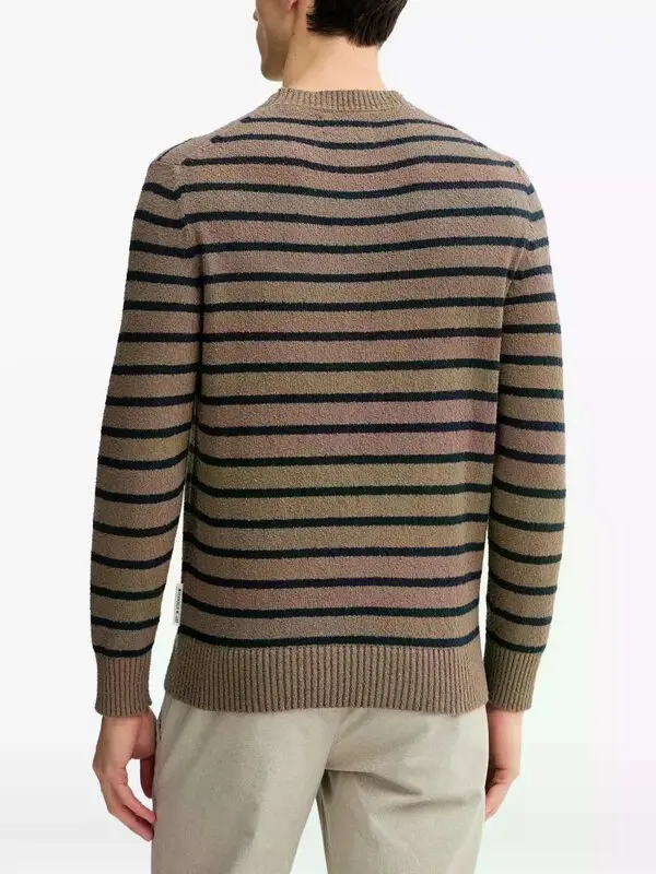 Marc O'polo Striped Sweater - Brown