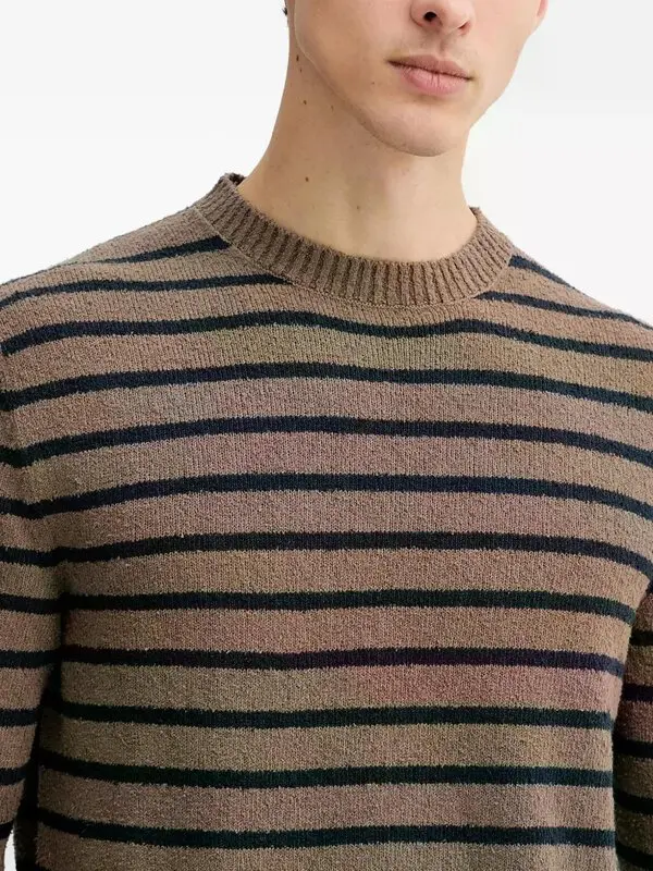 Marc O'polo Striped Sweater - Brown