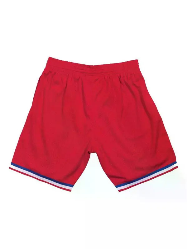 Mitchell & Ness Philadelphia 76ers Swingman Shorts - Red