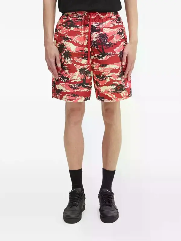 A BATHING APE Printed Shorts