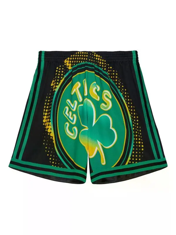 Mitchell & Ness Boston Celtics Big Face 5.0 Shorts - Black