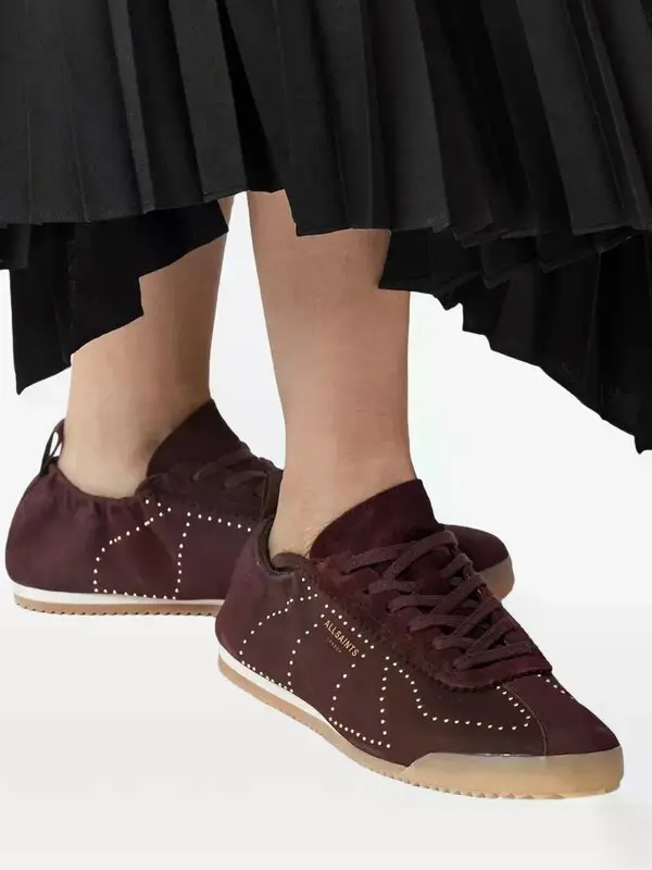 ALLSAINTS Kenny Studded Lace-up Sneakers