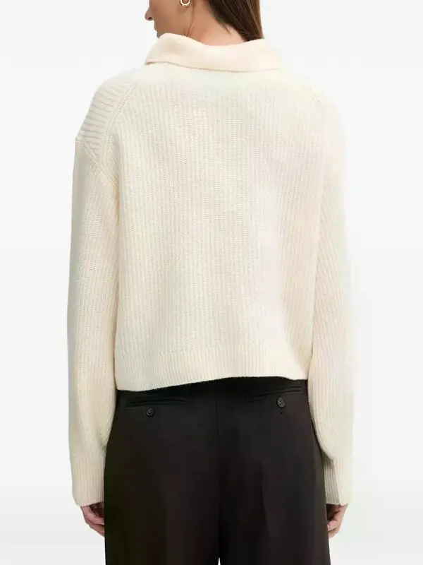 Marc O'polo Collared Buttoned Cardigan